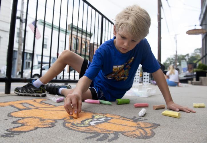 Mount Airy hosts annual sidewalk chalk competition | Visual Arts ...