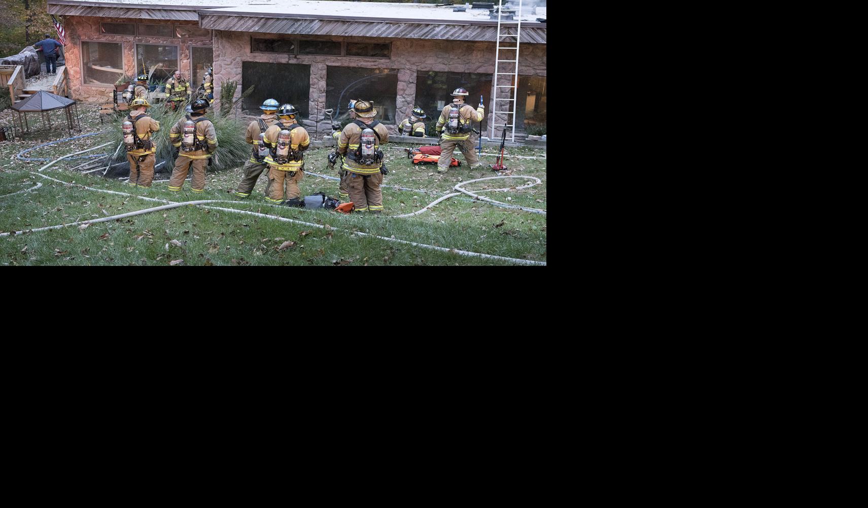 House damaged in fire after heater malfunction | Disasters & accidents ...