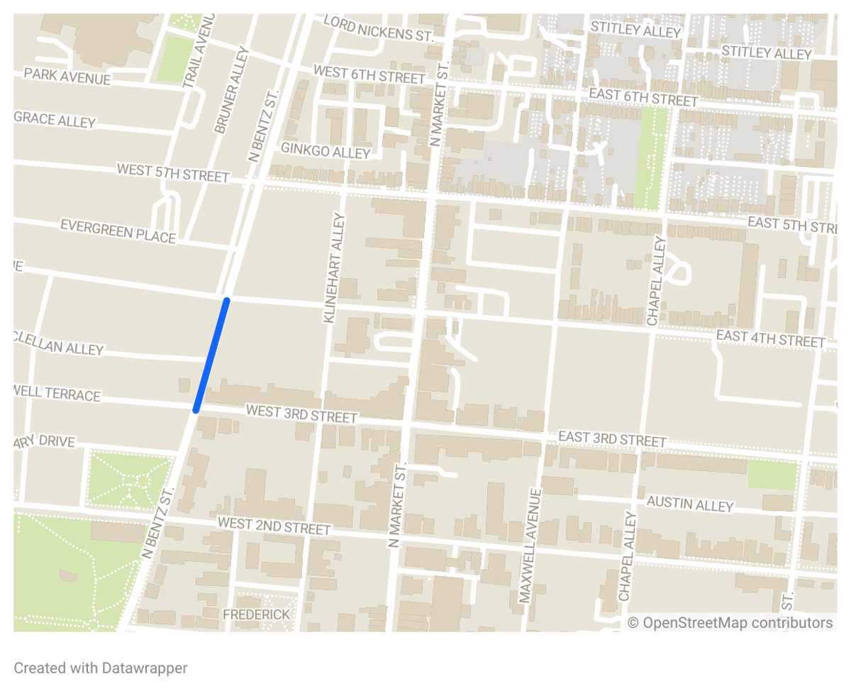 Part of North Bentz Street to close for two days | Municipal | fredericknewspost.com