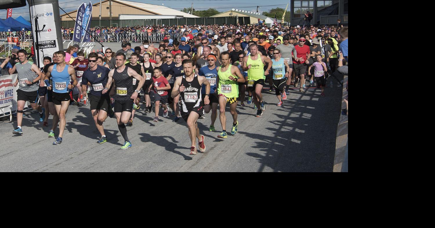 Frederick Running Festival Event draws at least 1,500 runners ...
