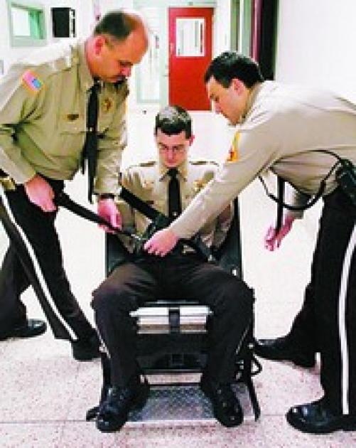 Chair safeguards inmates, police say | Archives | fredericknewspost.com