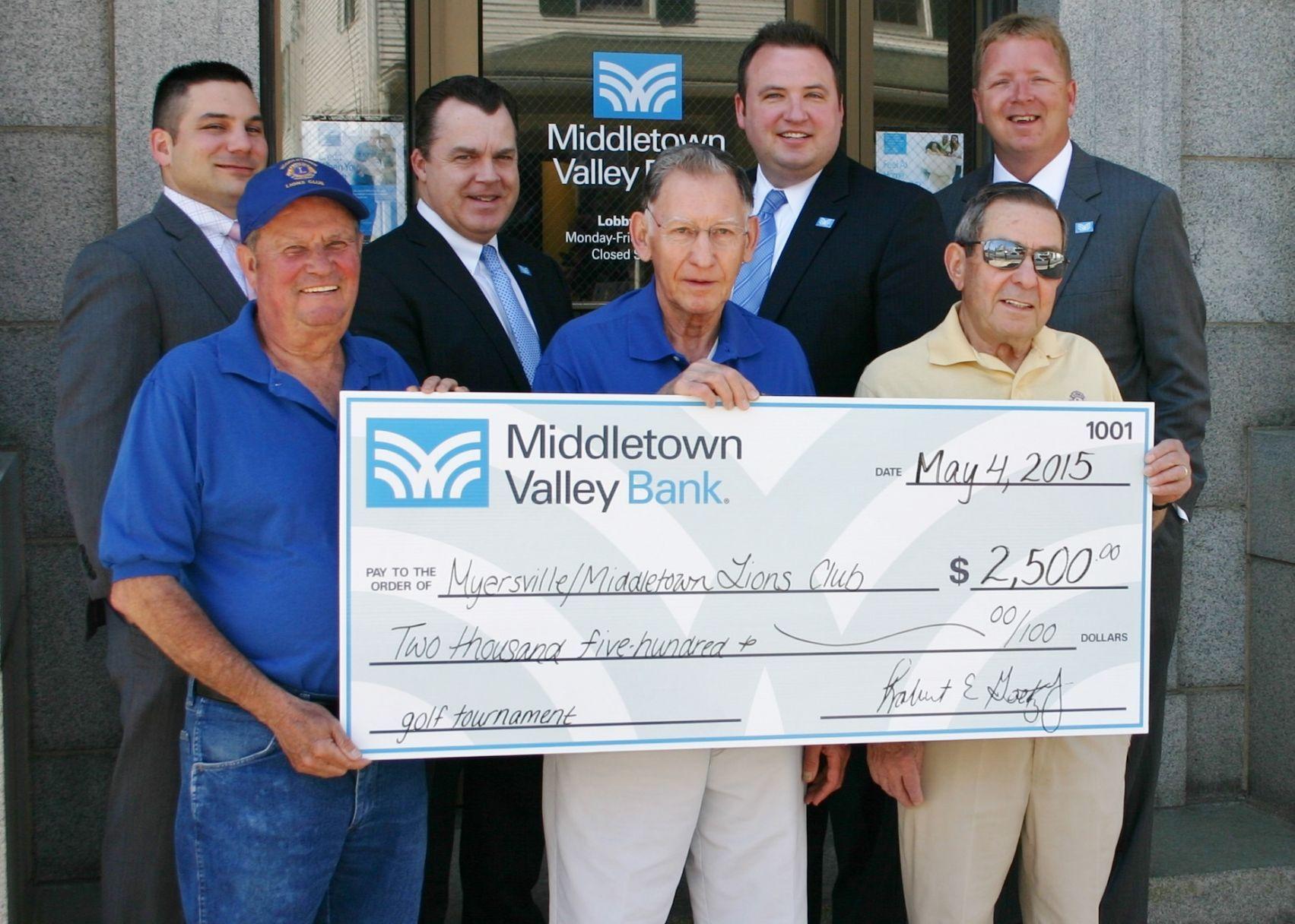 Middletown Valley Bank sponsors golf tournament | Bulletin ...