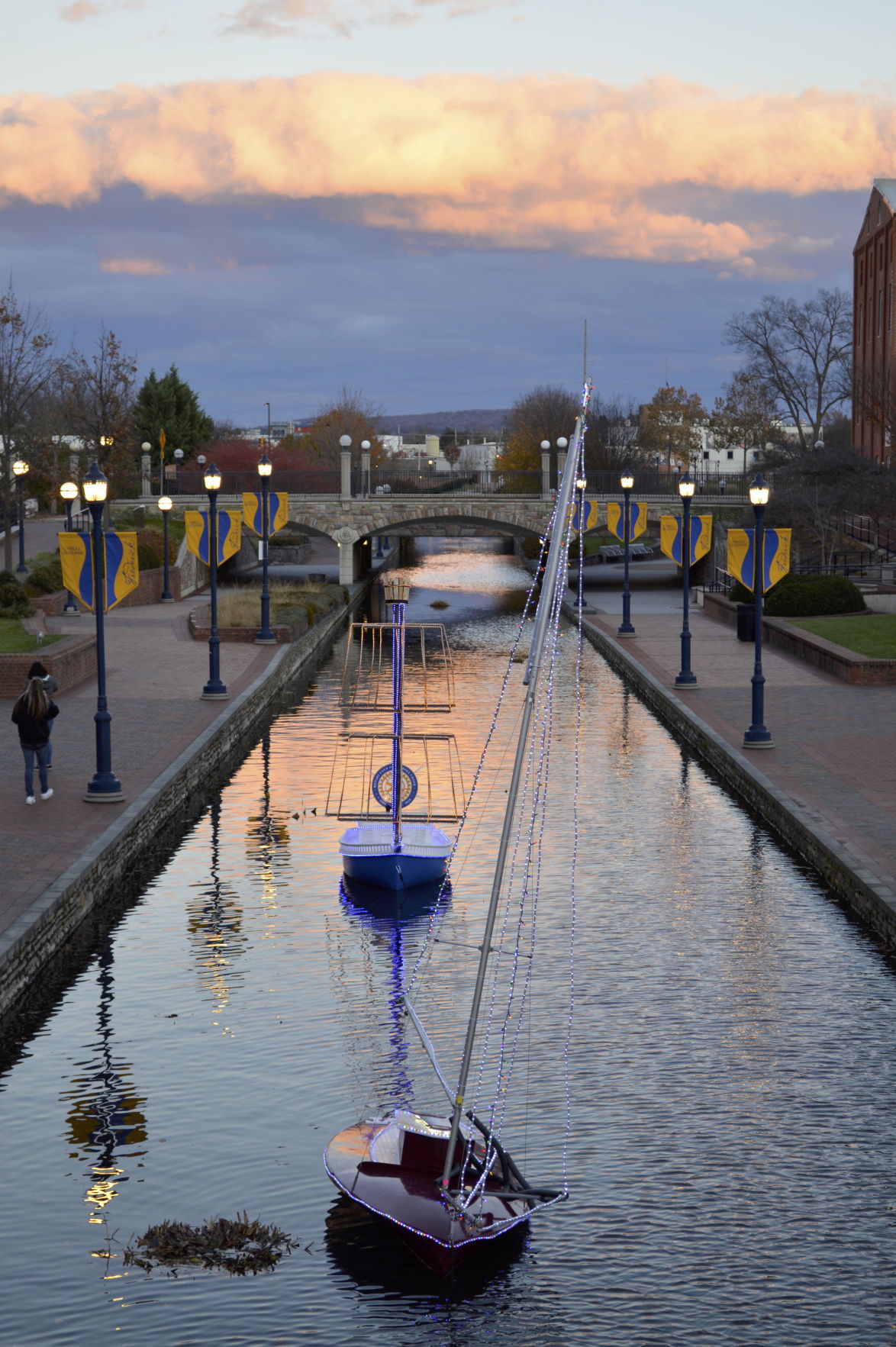 Awash with light: Boats shine as part of winter display on Carroll ...