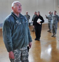 Major general visits Capt. Michael Cresap National Guard Armory in ...