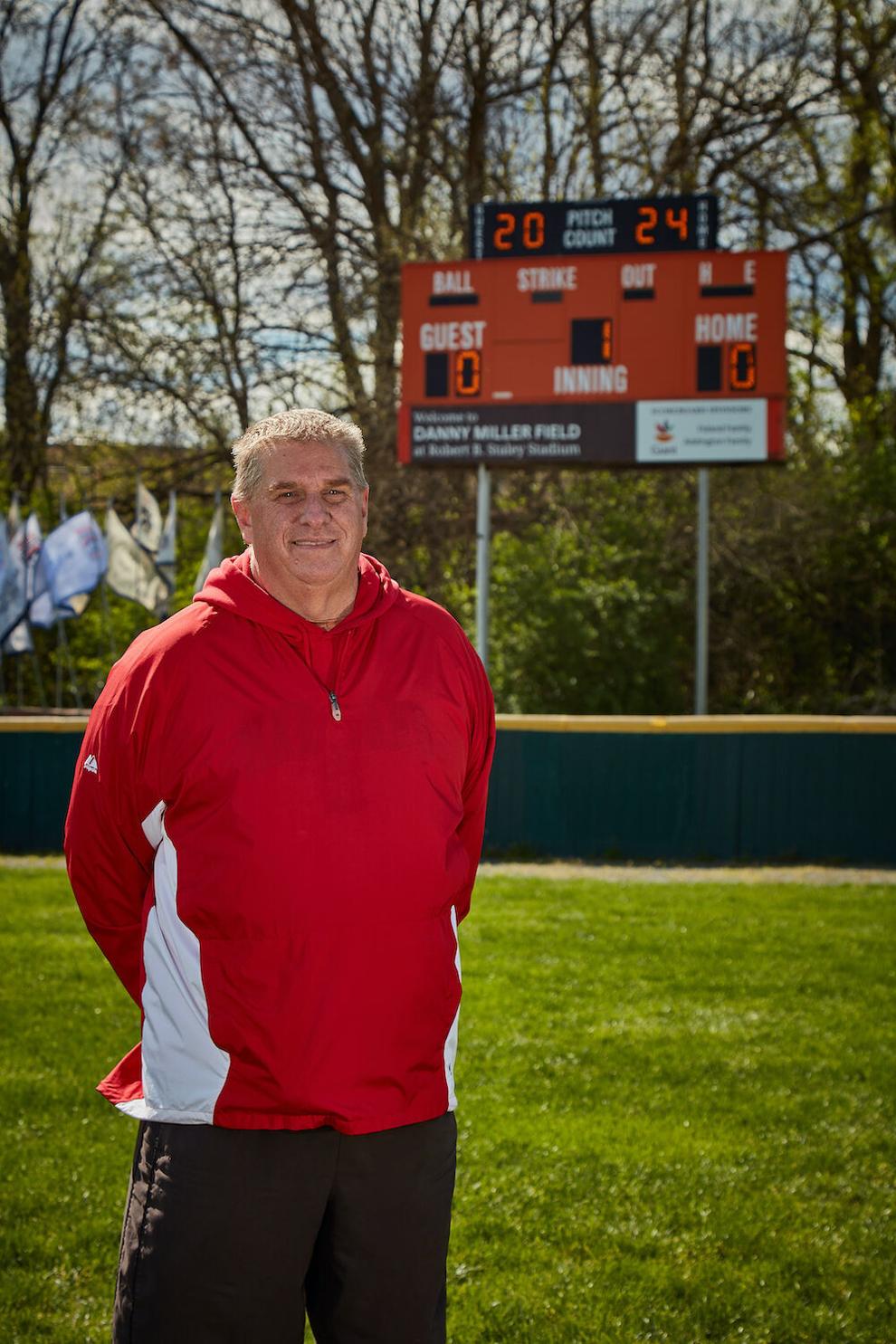 Frederick National LL honors longtime volunteer Danny Miller with field ...