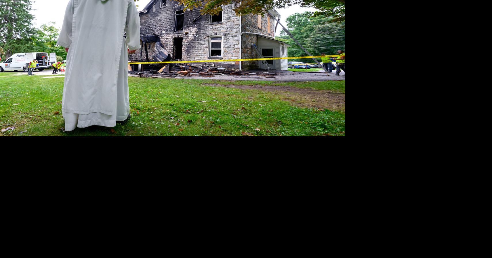 Updated: Clergyman injured in fire at Emmitsburg-area church rectory ...