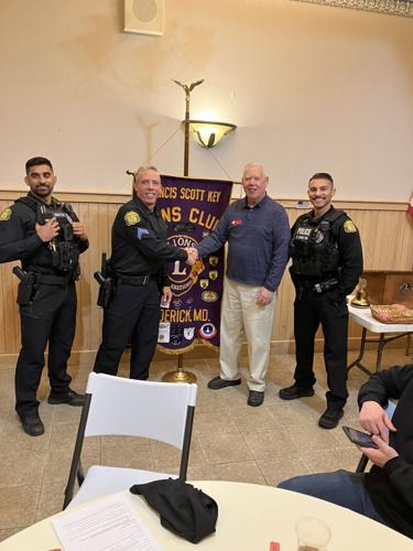 Police officer speaks to FSK Lions | Announcements | fredericknewspost.com
