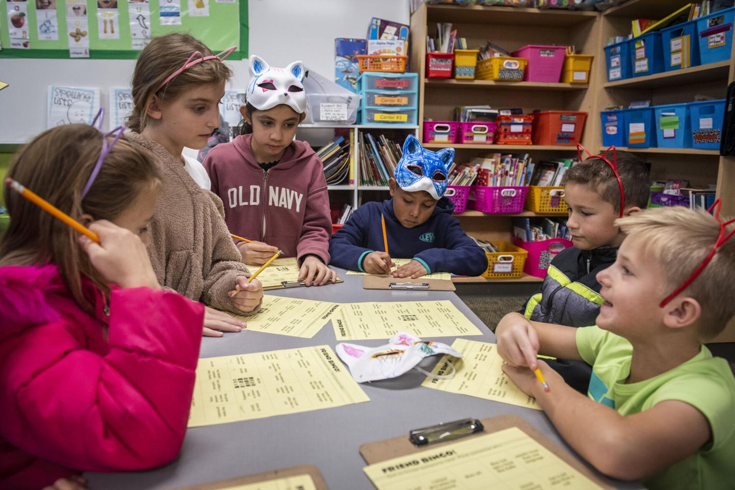 3rd grade pen pals meet in person, talk about graphic novel | Learning ...