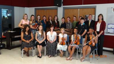 Community Foundation presents music scholarships to area students ...