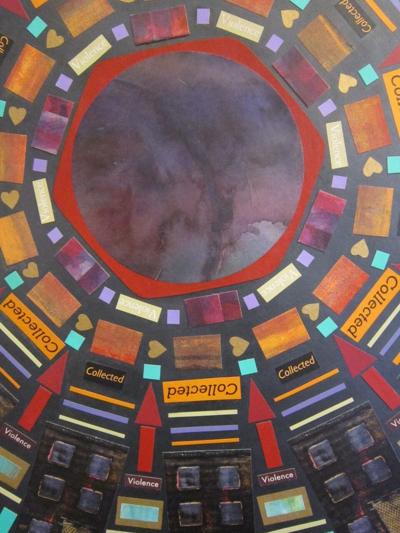 Shana R. Goetsch shows ‘Wheels of Vimāna’ mixed-media mandalas inspired ...