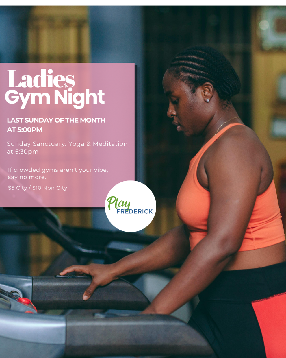 Ladies Gym Night | Classes, workshops & lectures | fredericknewspost.com