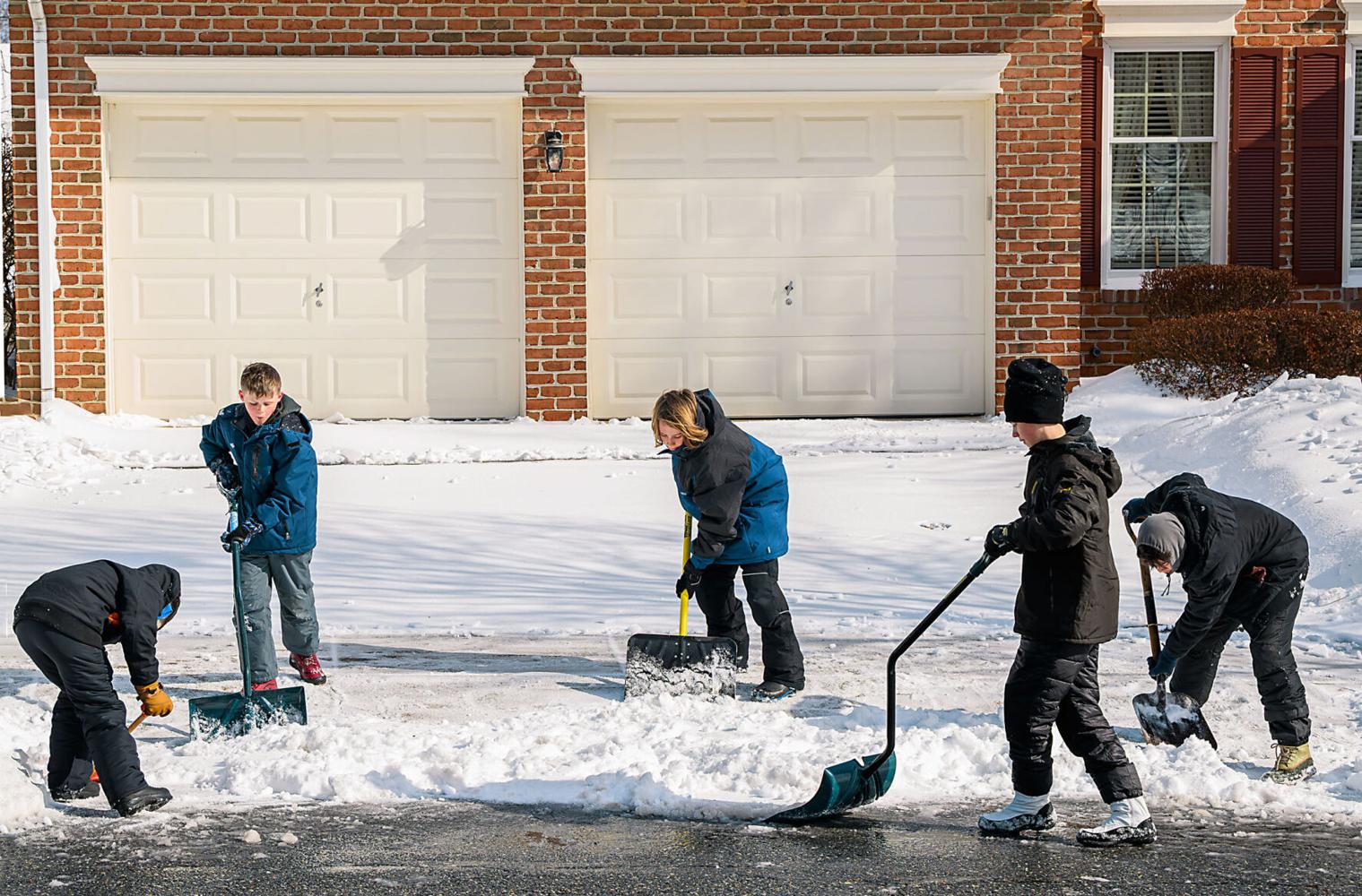 County digs out after snow, with icy temperatures coming | Weather ...