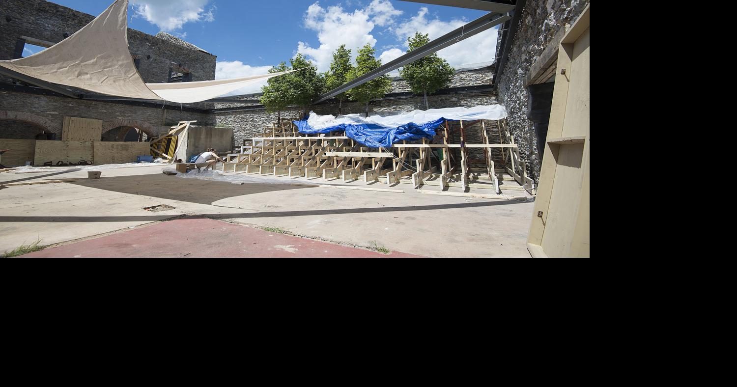 Artist repurposes downtown Frederick building as Sky Stage public art ...
