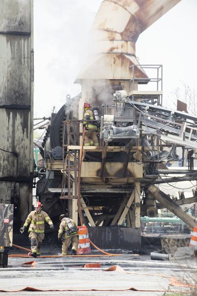 Fire breaks out at asphalt plant near Frederick | Public ...