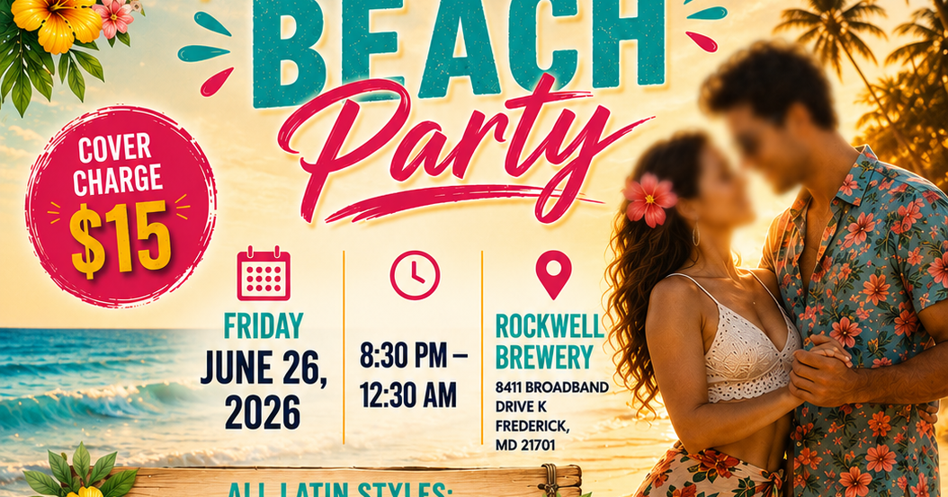 Salsa Night Beach Party! | Nightlife | fredericknewspost.com