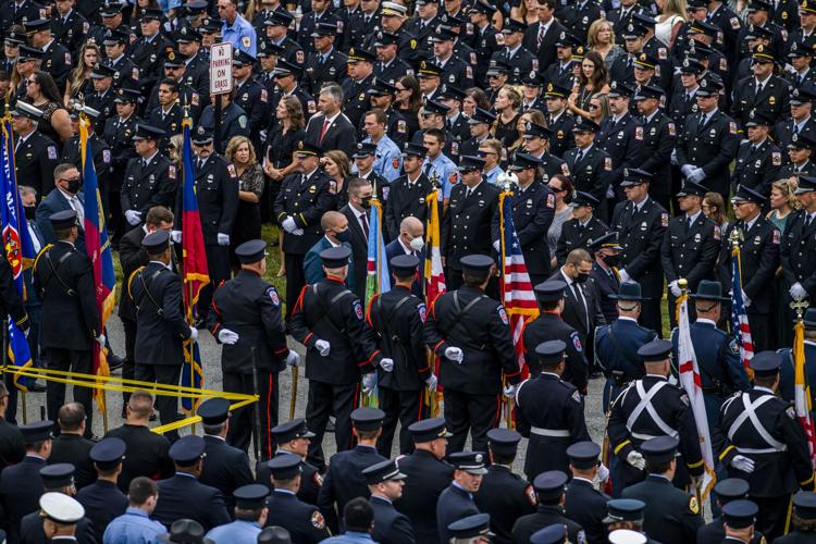 IN PHOTOS: Funeral service for Battalion Chief Joshua Laird ...