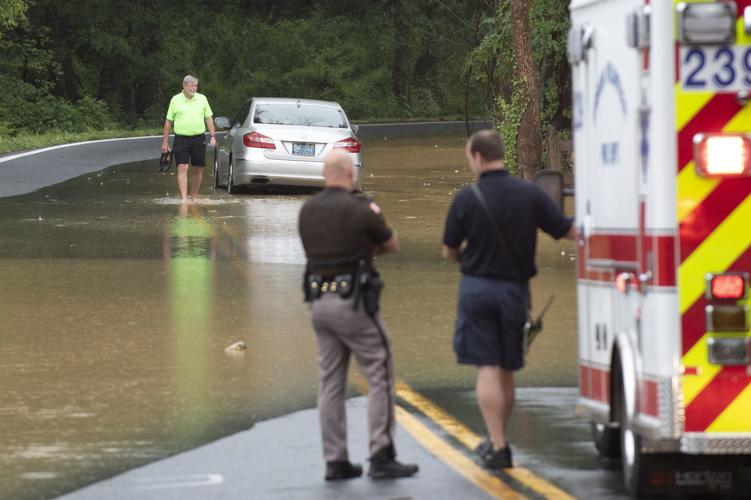 Heavy Rain Causes Flooding Throughout Frederick Disasters And Accidents