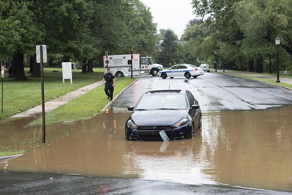 Heavy Rain Causes Flooding Throughout Frederick Disasters And Accidents