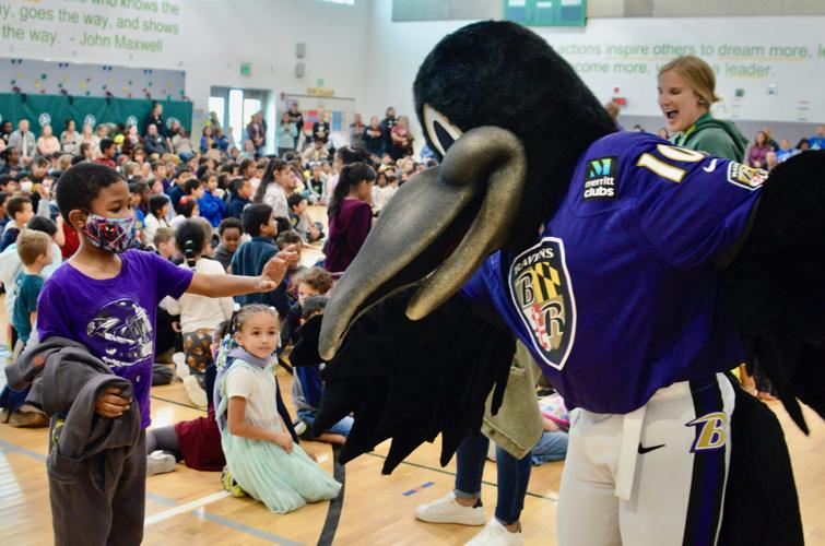 A Raven visits Butterfly Ridge | Elementary | fredericknewspost.com