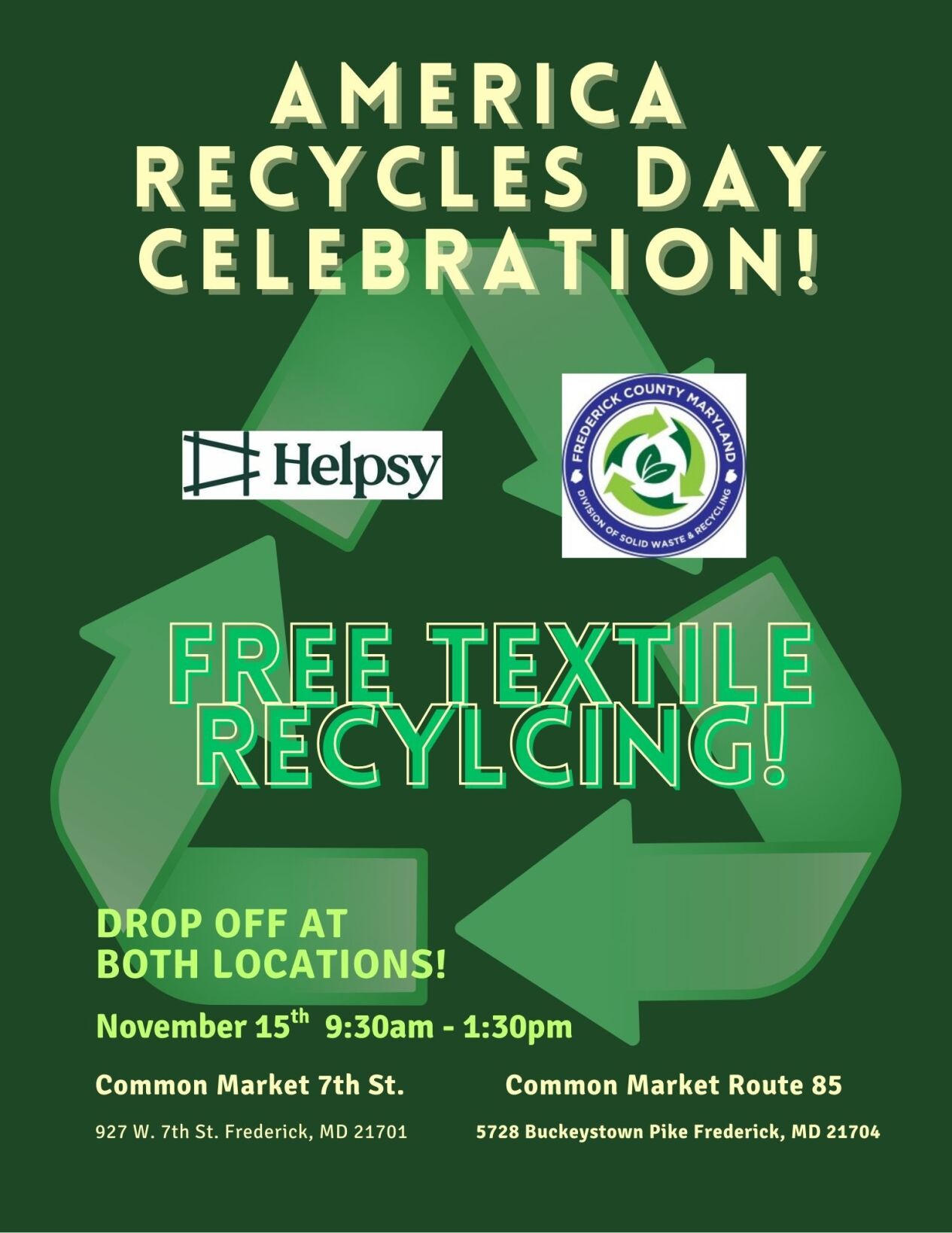 Common Market Textile Recycling Drive! | Other | fredericknewspost.com