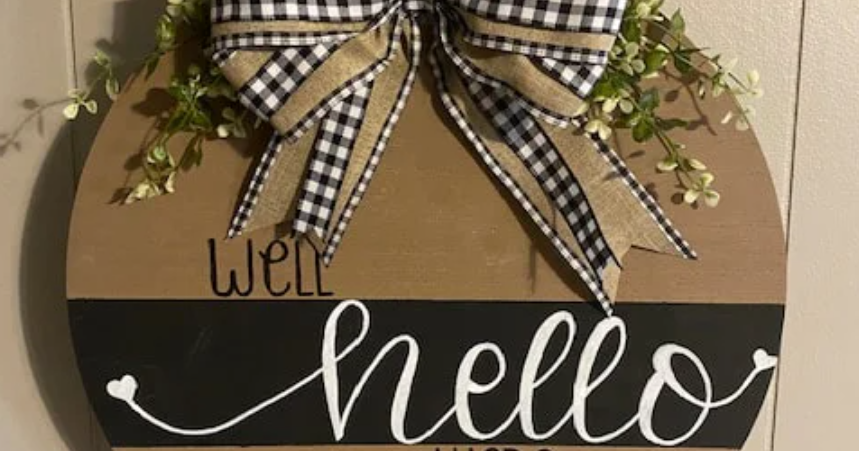 Make a Welcome Sign | Classes, workshops & lectures | fredericknewspost.com