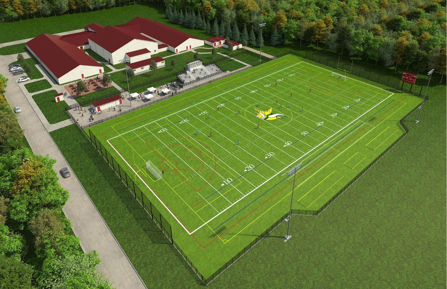 Saint John's Catholic Prep breaks ground on new stadium | St Johns ...