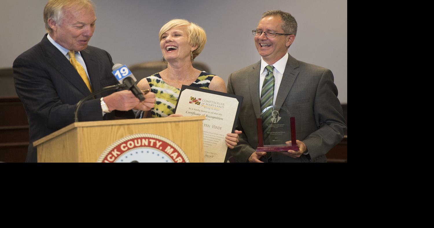 Frederick couple aid homeless students, earn comptroller's award ...