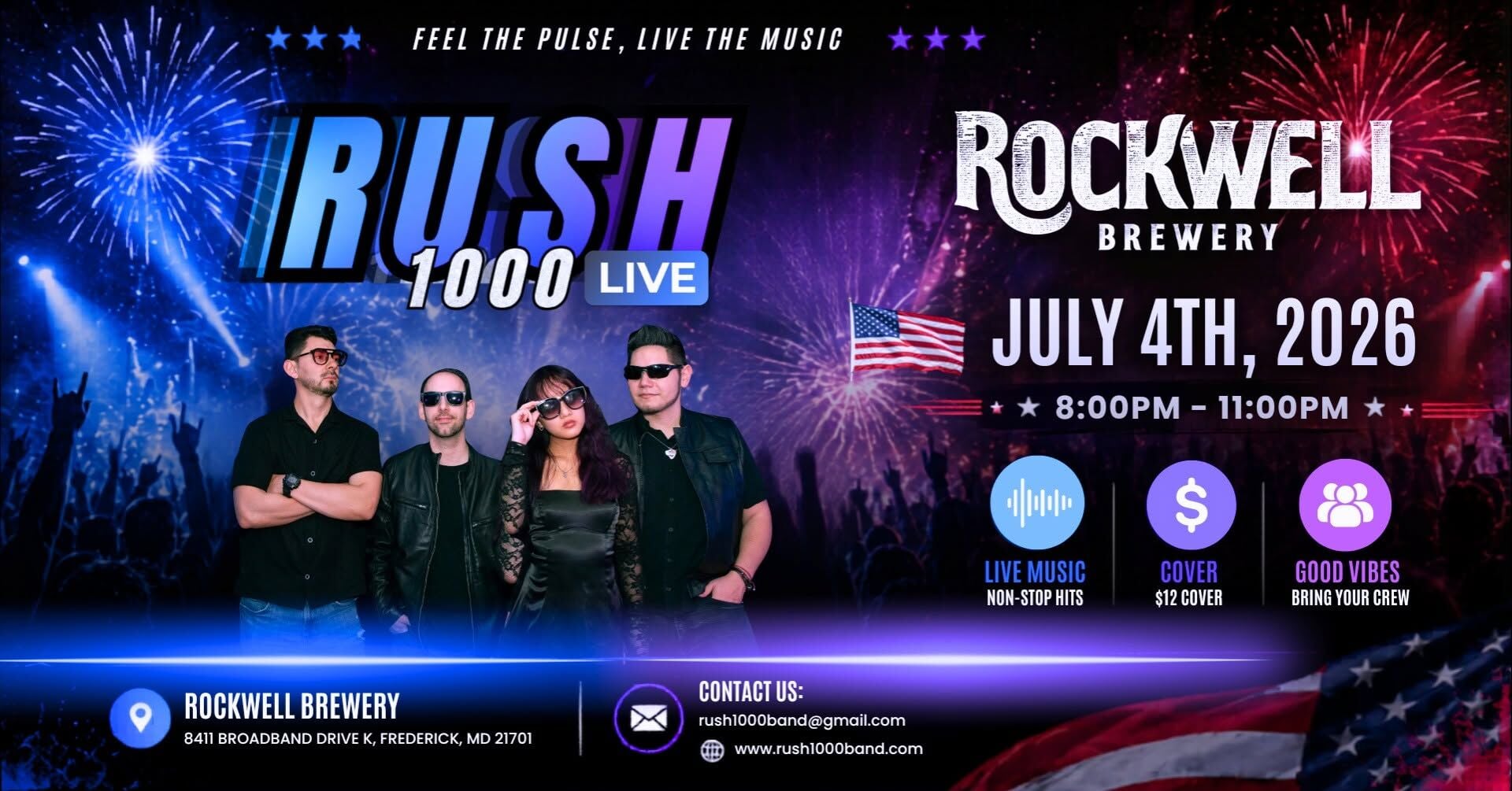 RUSH 1000 Live in Concert | Nightlife | fredericknewspost.com