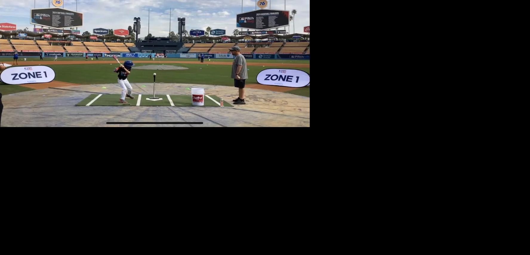 Stars align: Gabriel Fer, 8, shows Pitch, Hit & Run skills on World ...