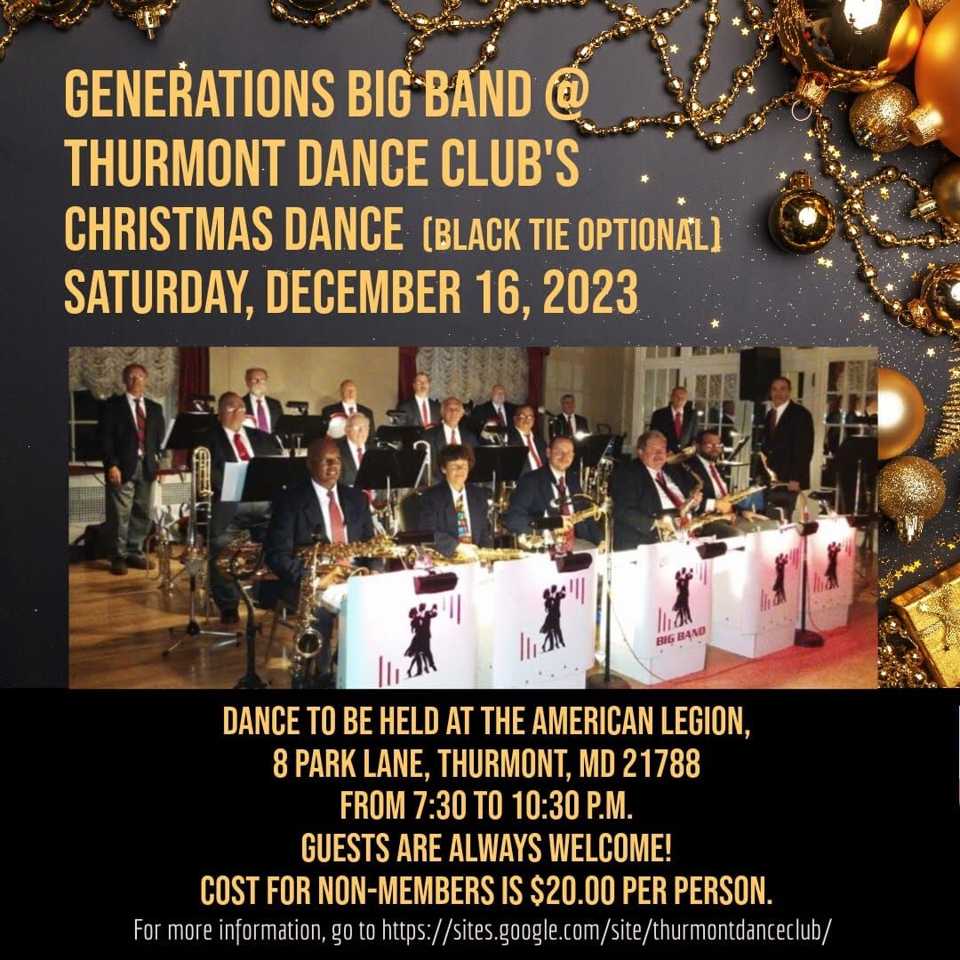 Christmas Dance featuring Generations Big Band | Other ...