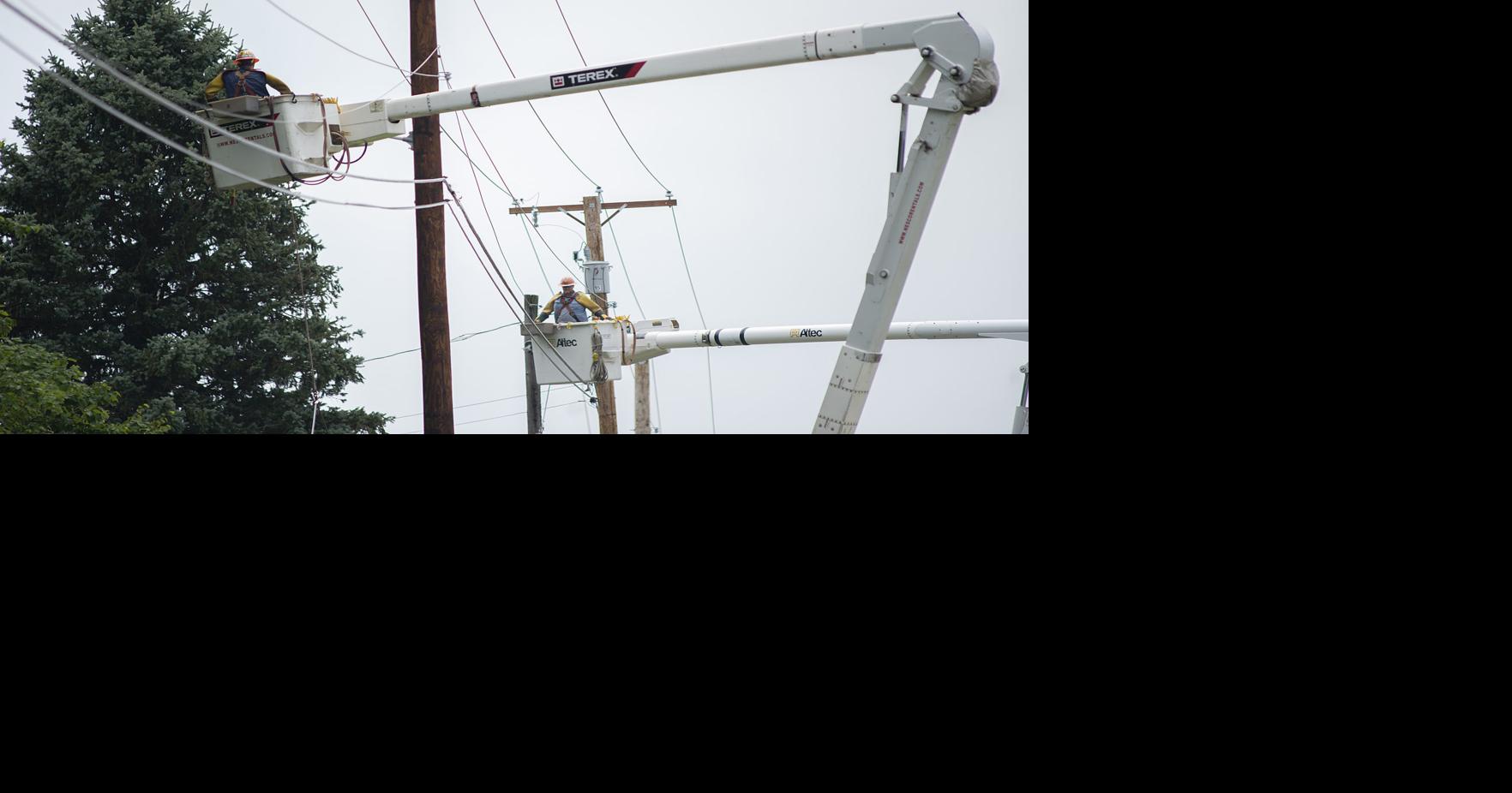 Potomac Edison replacing old power lines, poles in northern Frederick ...