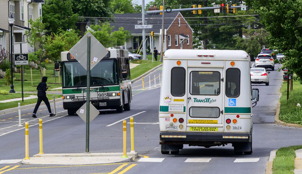 Woman injured while trying to board Transit shuttle is suing Frederick ...