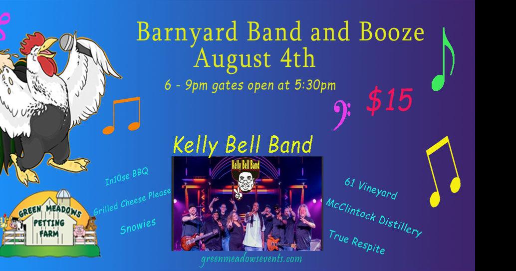 Barnyard Band & Booze with Kelly Bell Band | Community events ...
