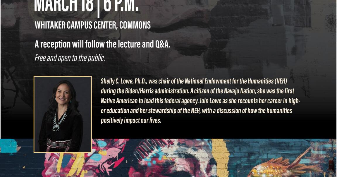 Former NEH Chair Shelly Lowe at Hood College | Classes, workshops ...