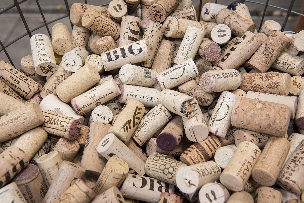 Upcycling at its finest: Massive portrait made from wine corks at Big ...