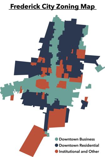 Downtown Frederick Zoning Map | | fredericknewspost.com