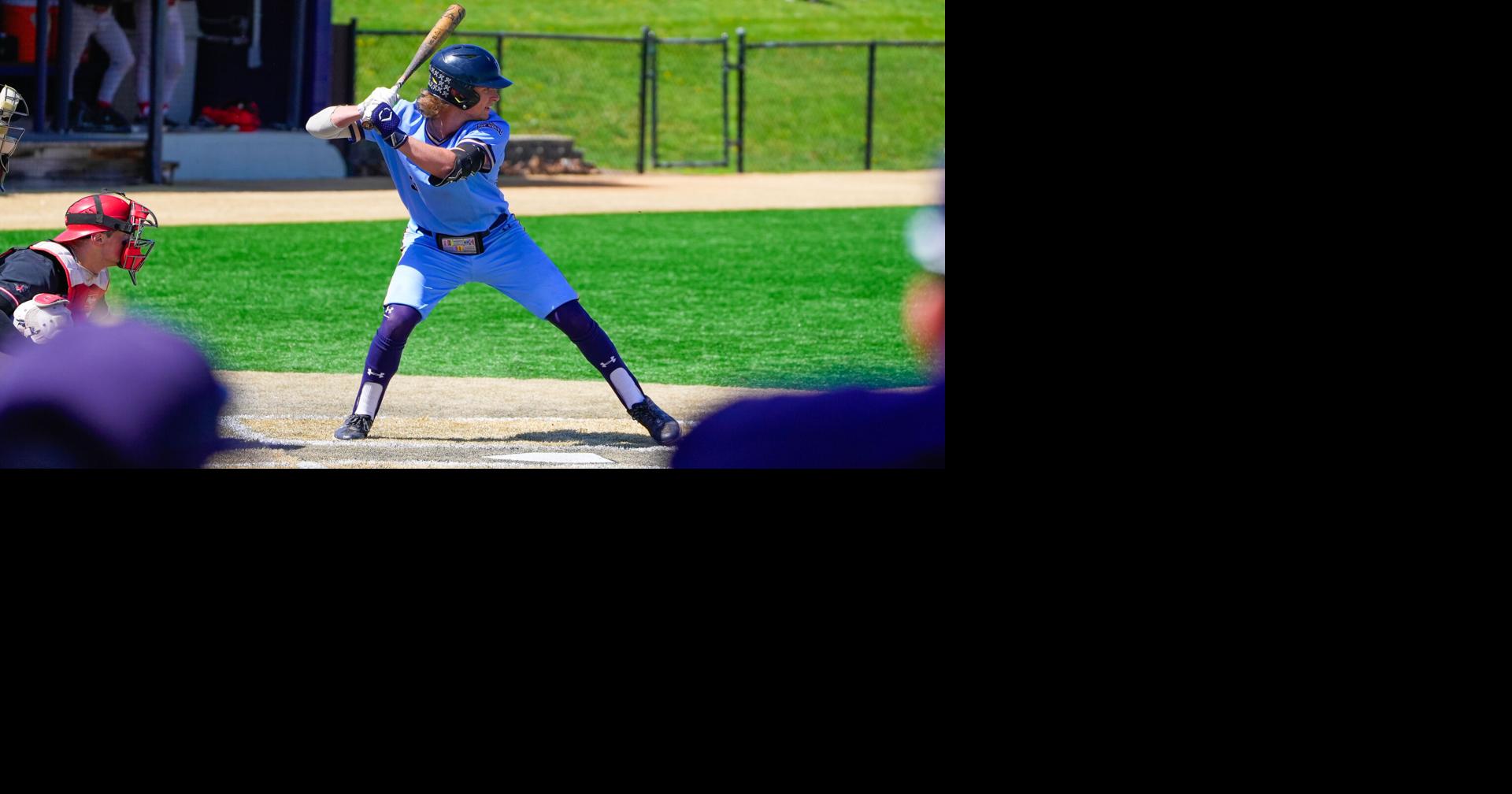 Mount baseball's JT Landwehr is black and blue — and an NCAA record ...