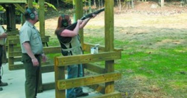 Wobble clay trap shooting rangeopens at Cacapon state park | Archive ...