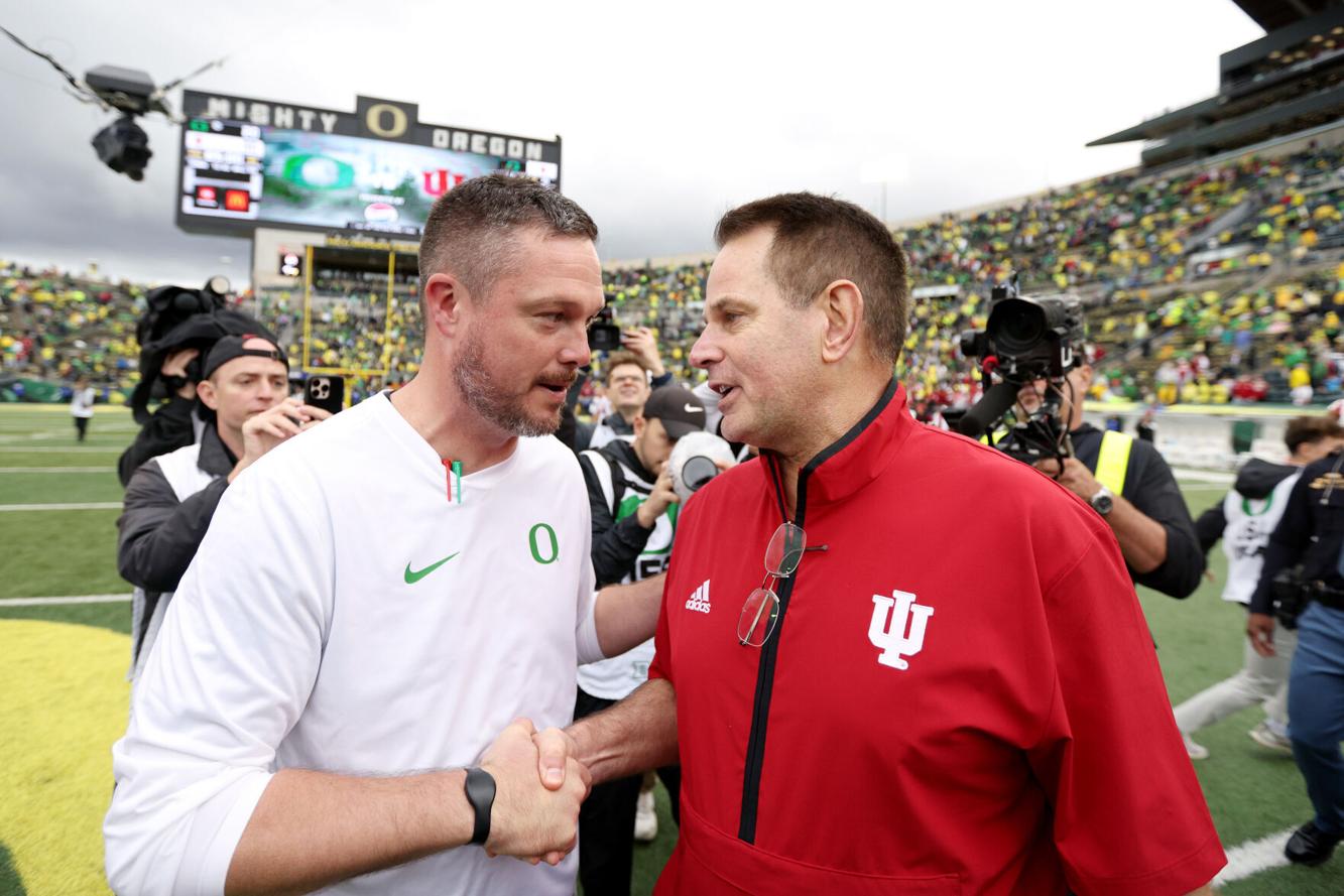Oregon's Lanning and Indiana's Cignetti have different styles but the ...