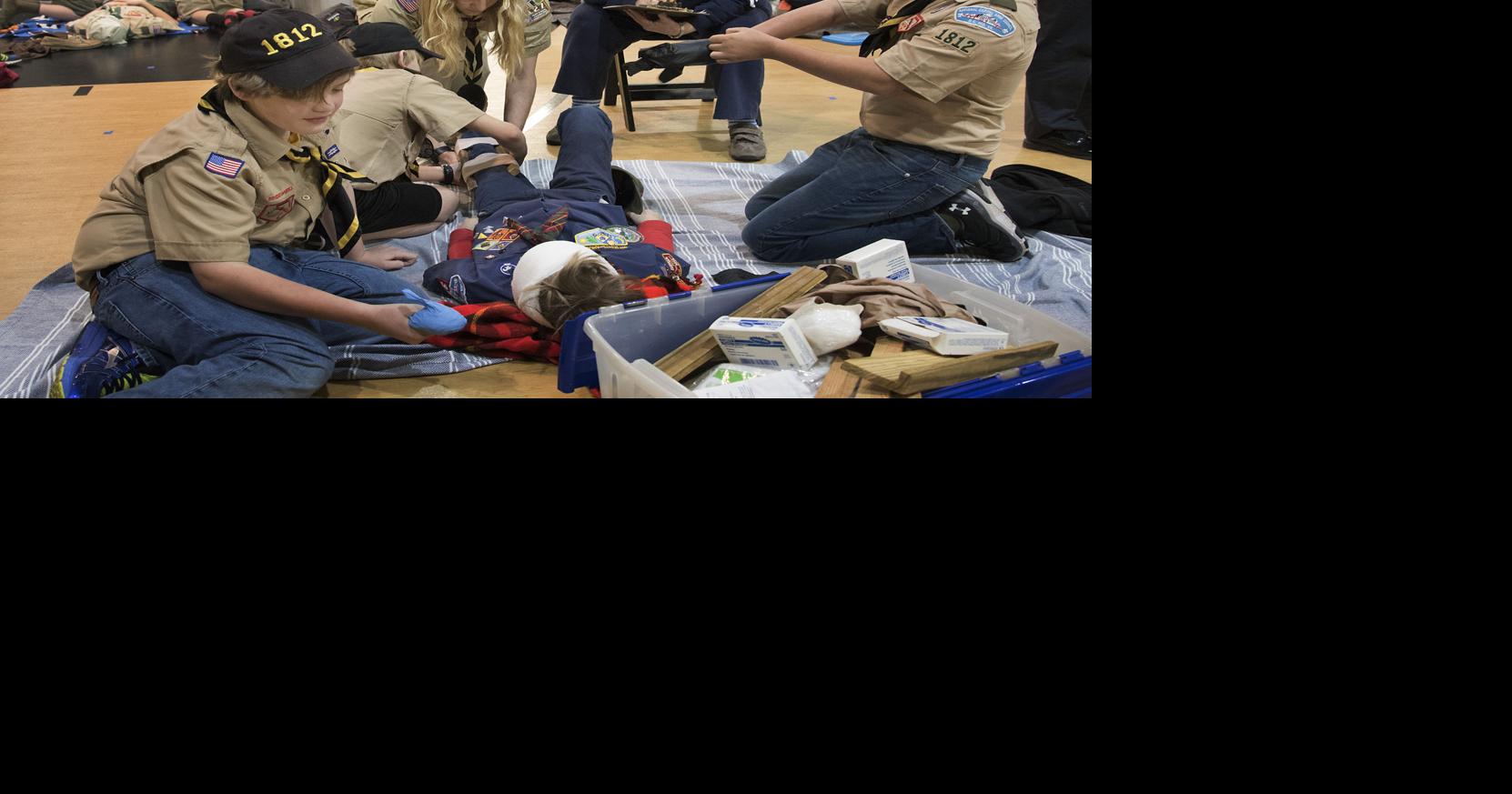 Boy Scouts compete for best responses to fictional emergency scenarios ...