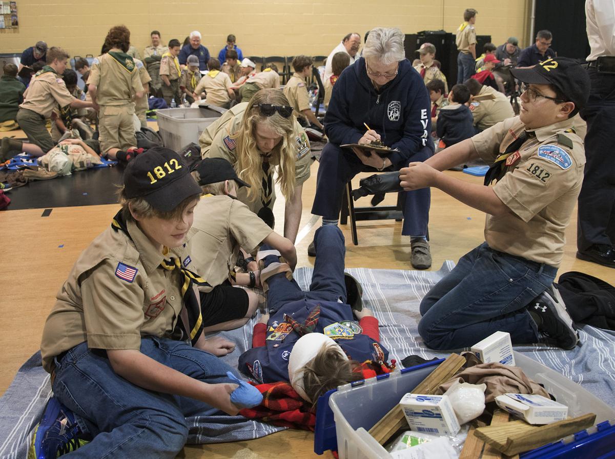 Boy Scouts compete for best responses to fictional emergency scenarios ...