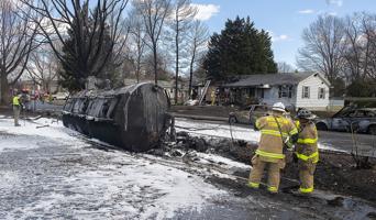 Update: Fuel tanker explodes near Frederick; driver killed | Disasters ...