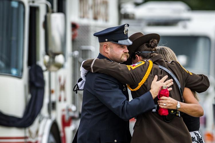 IN PHOTOS: Funeral service for Battalion Chief Joshua Laird ...