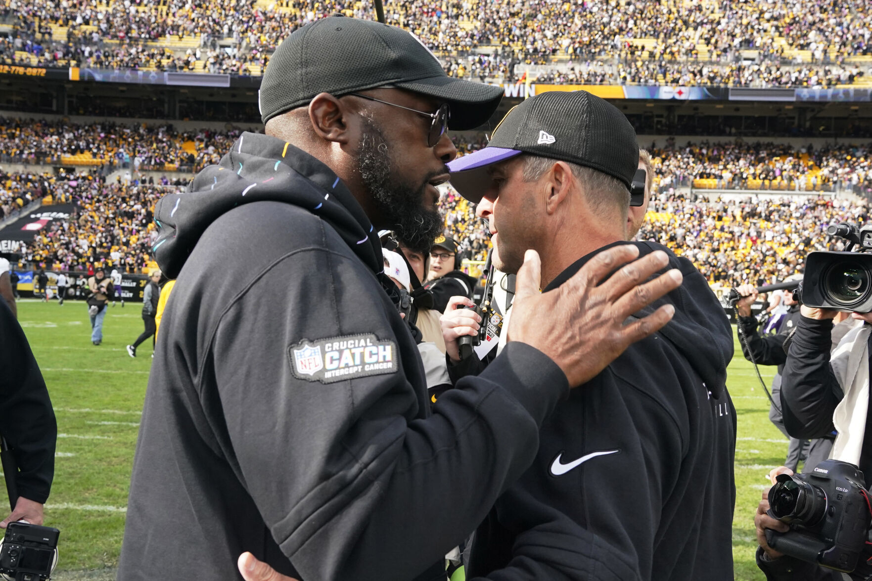 Ravens and Steelers meet for AFC North title. This time, both coaches ...