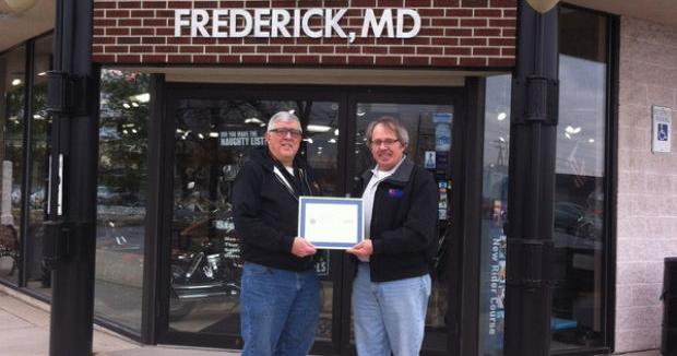 Mike Vantucci honored for support of employees serving in the National ...