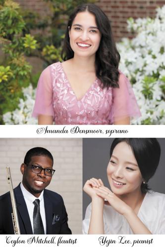 Amanda Densmoor, soprano, Ceylon Mitchell, flautist, Yejin Lee, pianist | | fredericknewspost.com