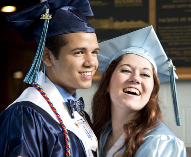 Scenes for the 2013 Catoctin High School graduation ceremony ...