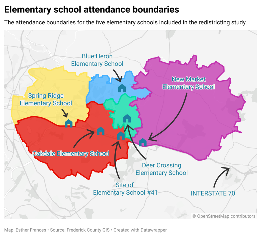 Five elementary, 3 middle schools included in new redistricting study | Public K-12 ...