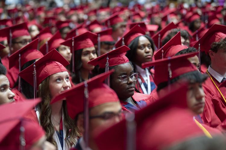 Patriot seniors go 'All In' one last time as TJ High graduates ...