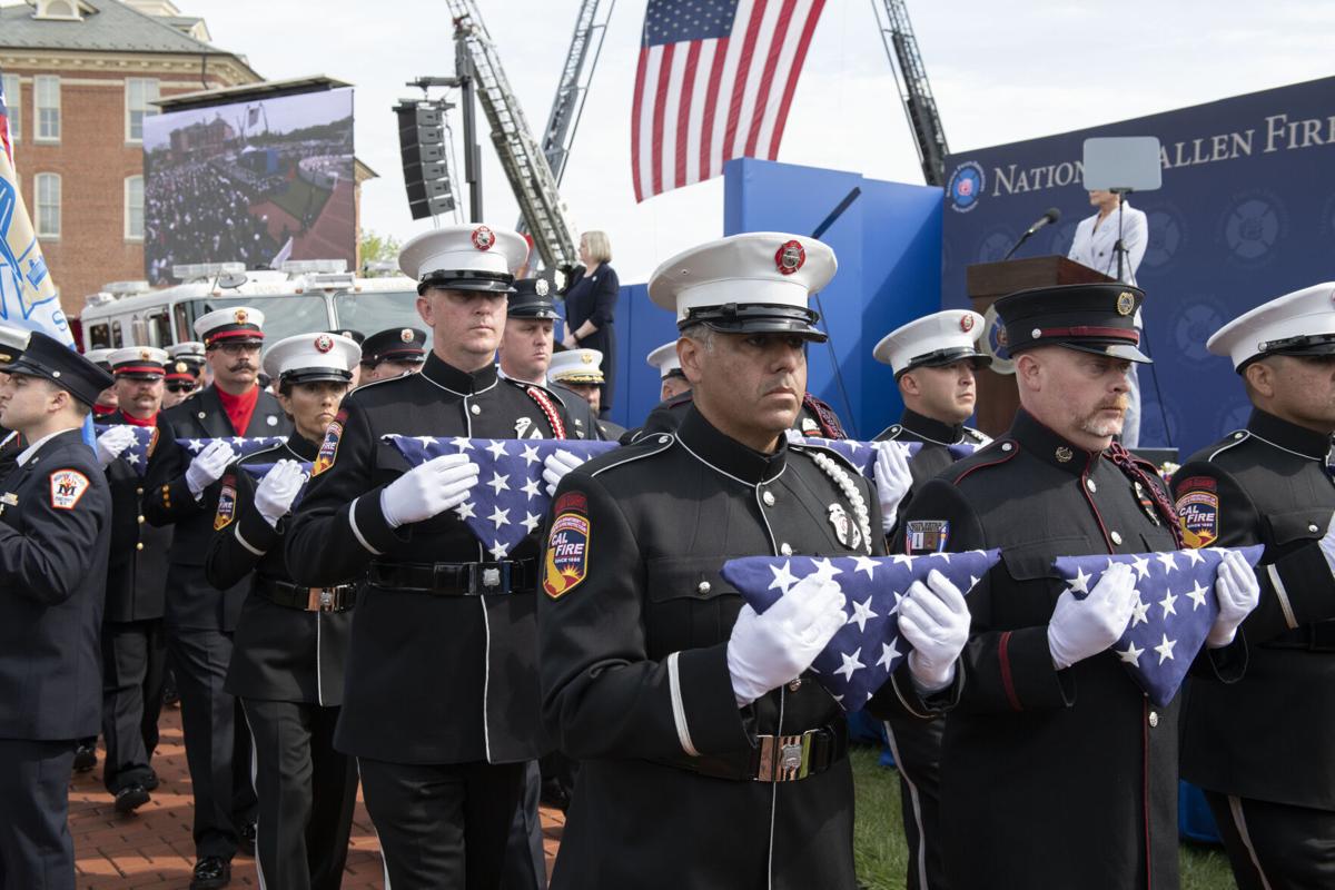 Frederick County hosts national salute to fallen firefighters | Columns ...